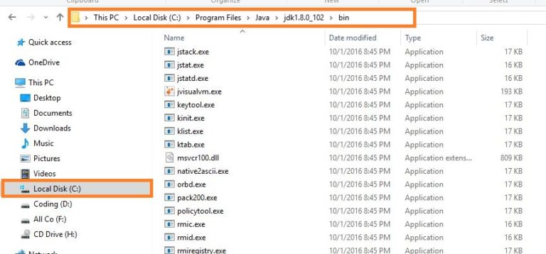 How To Set JDK Java Path In Windows Note Arena